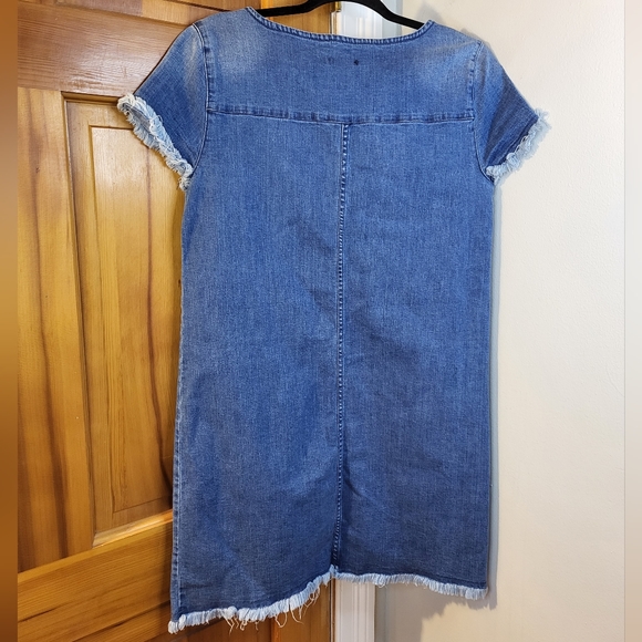 Max Jeans | Dresses | Max Jeans Womens Denim Sheath Midi Dress | Poshmark